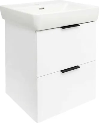 Laufen PRO A skříňka pod umyvadlo bez umyvadla 57,9x69,4x50,9 cm bílá lesk RE010602238060