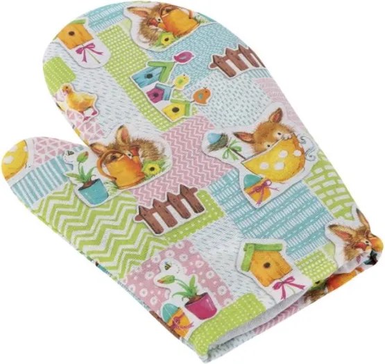 Bellatex Kuchyňská chňapka Velikonoce 28x18 cm Housata