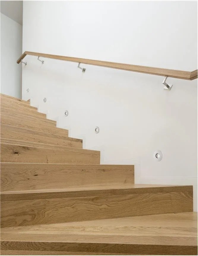 NV 8038401 Venkovní zapuštěné svítidlo do země BANG bílý hliník LED 1W 3V 3000K IP67 - NOVA LUCE
