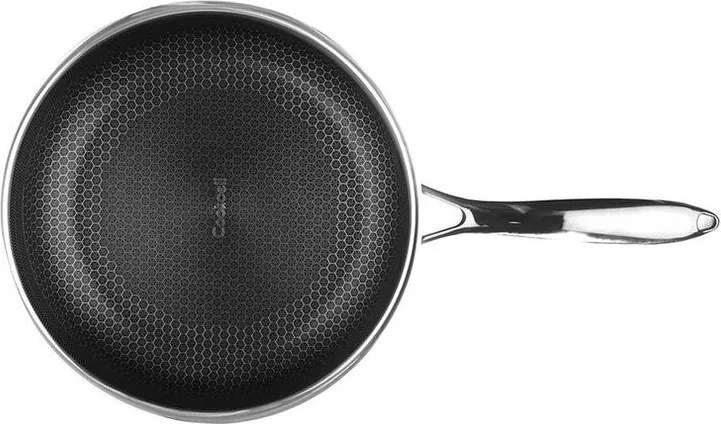 Nerezová pánev s nepřilnavým povrchem COOKCELL průměr 26 cm vysoká