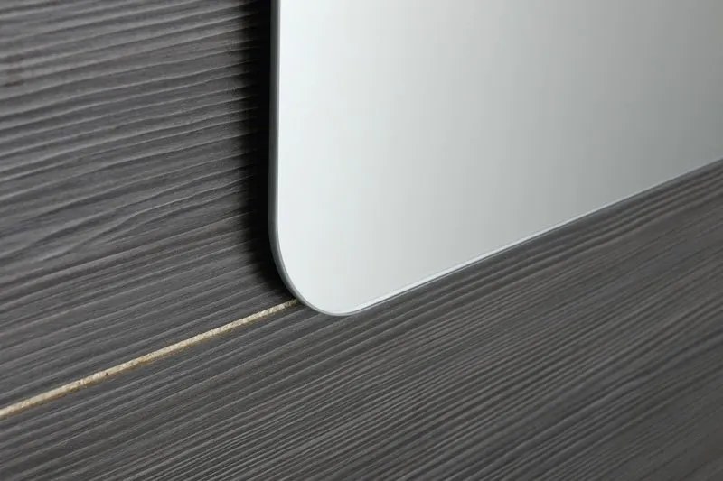 Sapho, ISHAPE Zrcadlo 1000x500mm, zaoblené rohy, bez uchycení, AG510