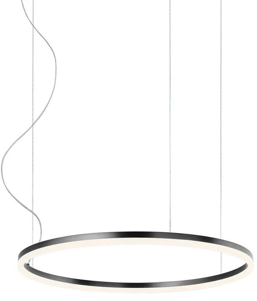 Redo 01-1948-DALI Orbit direct, závěsné kruhové svítidlo, 40,5W LED 3000K DALI, černá, prům. 60cm