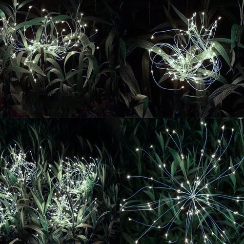 Zahradní dekorační solární lampa pampeliška Gardlov 25477, sada 2ks
