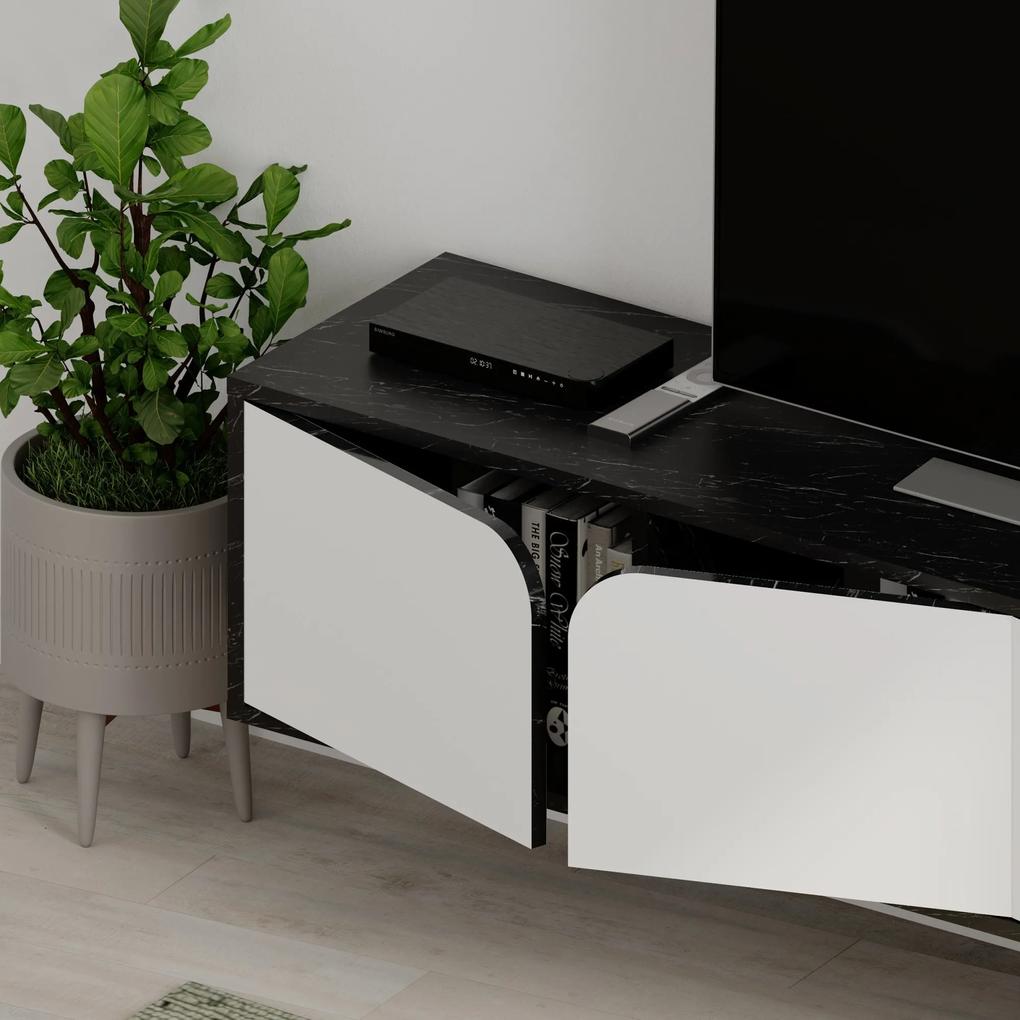 Televizní stolek Spark bendir/bílý
