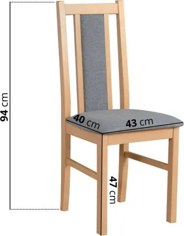 FALCO Jídelní židle Bosberg XIV - sonoma/4b Soro 28