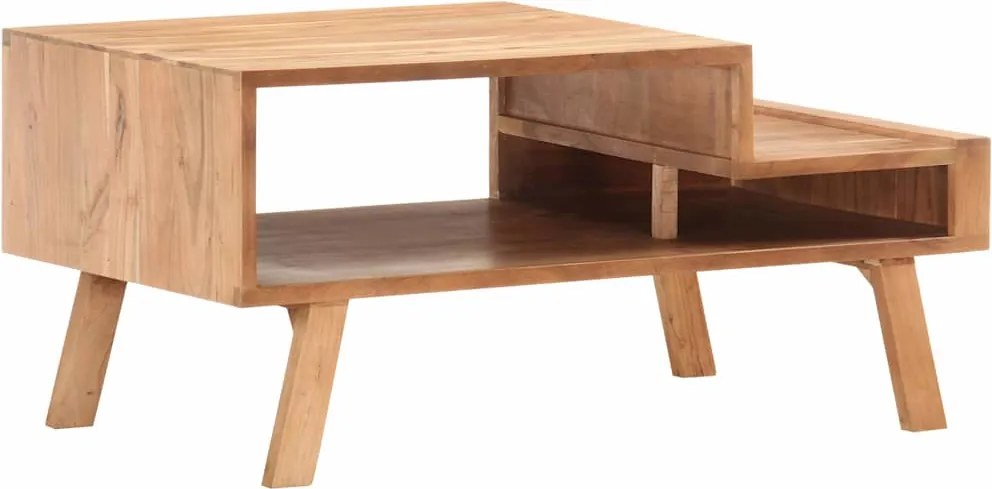 Konferenční stolek 100 x 50 x 45 cm masivní akáciové dřevo 287867