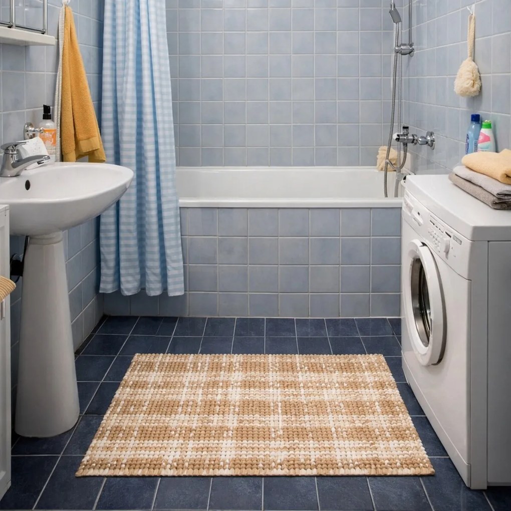 Multi-decor, Koupelnová předložka Belweder multi béžová, 60x100, béžová, koupelna