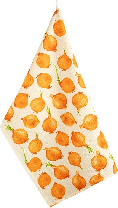 Bellatex Kuchyňská utěrka 1 ks Oranžová 50x70 cm