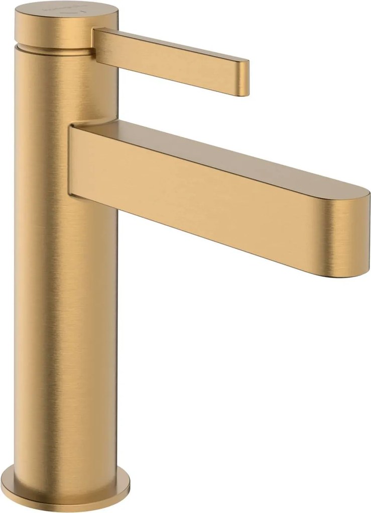 Hansgrohe Finoris - Umyvadlová baterie, s výpustí Push-Open, CoolStart, EcoSmart, kartáčovaný bronz 76024140
