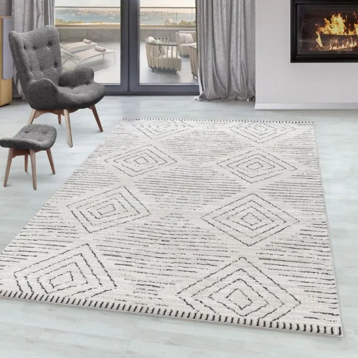 Vopi | Kusový koberec Taznaxt 5106 cream - 140 x 200 cm