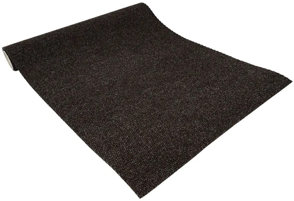 Vebe, Čistící zóna Parijs 10 hnědočervená, na míru, šíře 1m,2m, hnědá, guma (gel - protiskluzový), chodba / předsíň