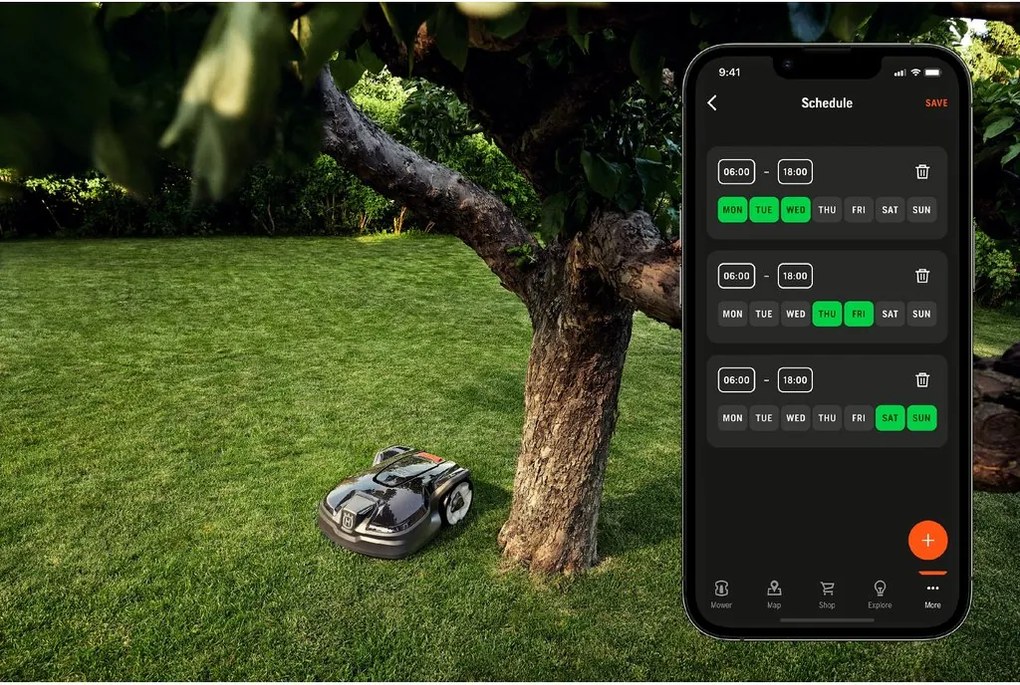 Robotická sekačka Husqvarna Automower 320 NERA do 3 300 m²