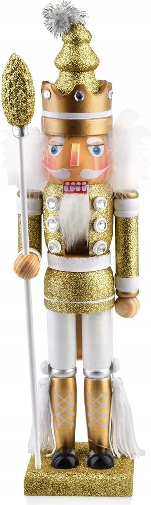 Louskáček figurka Lila Santa 39 Cm