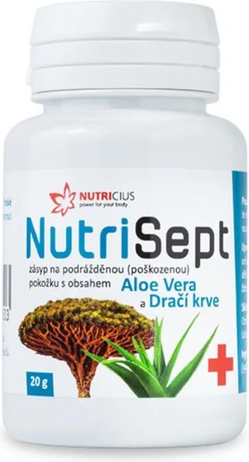 Nutrisept - zásyp na podrážděnou pokožku 20 g