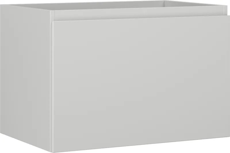 Mexen Orio, koupelnová skříňka 70 cm, 1 zásuvka, šedá matná, 91A10-07047-1-BF62