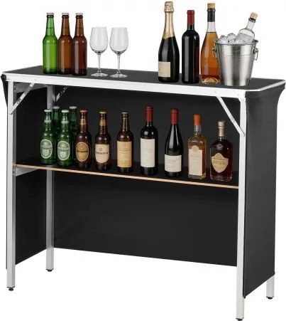 Skládací přenosný barový stůl, 1100 × 385 × 885 mm VEVOR – BXSBTZZDZJDCZ5RNW001V0