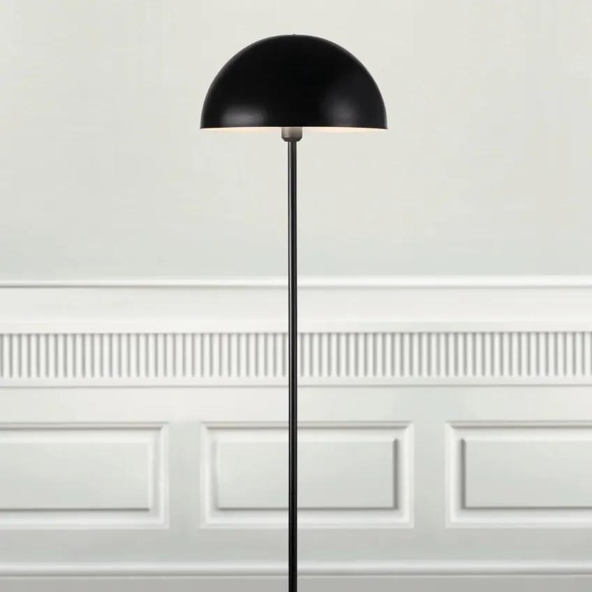 Nordlux Černá kovová stojací lampa Ellen 140 cm