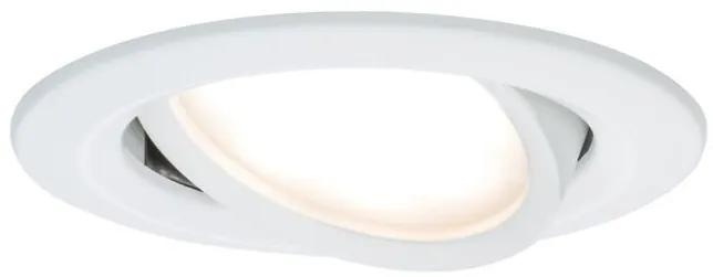 P 93863 Zápustné svítidlo LED Coin Slim IP23 kulaté 6,8W bílá 1ks výklopné 938.63 - PAULMANN