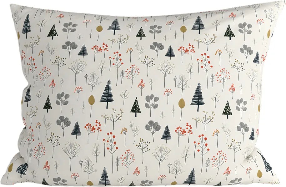 Povlak na polštář z mikrovlákna NORDIC NATURE 70x90 cm, barevný