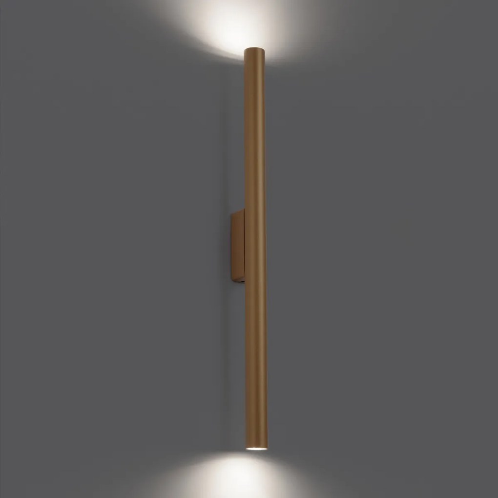 Sollux Lighting Nástěnné svítidlo PASTELO 2 zlaté