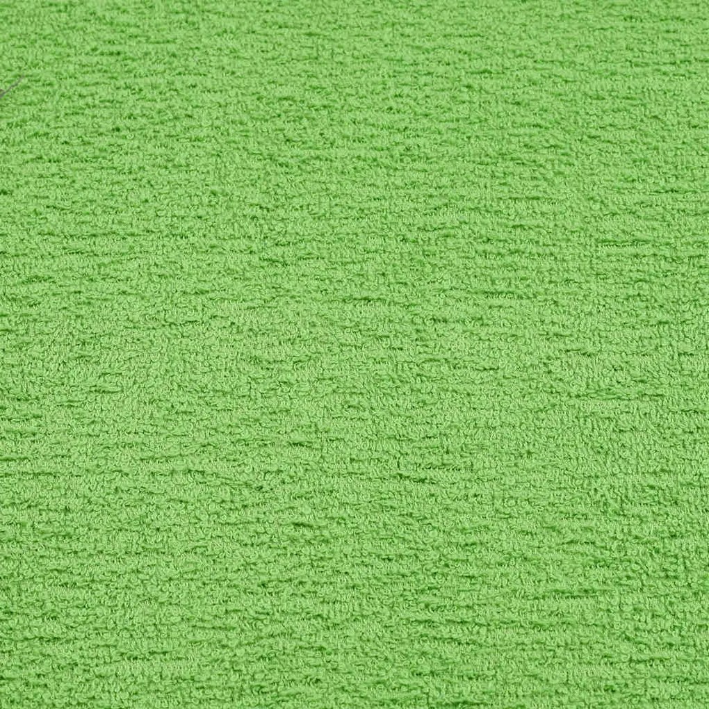 Saunové osušky FROGN 2 ks jablečně zelené 80x200 cm 360 g/m² 137031
