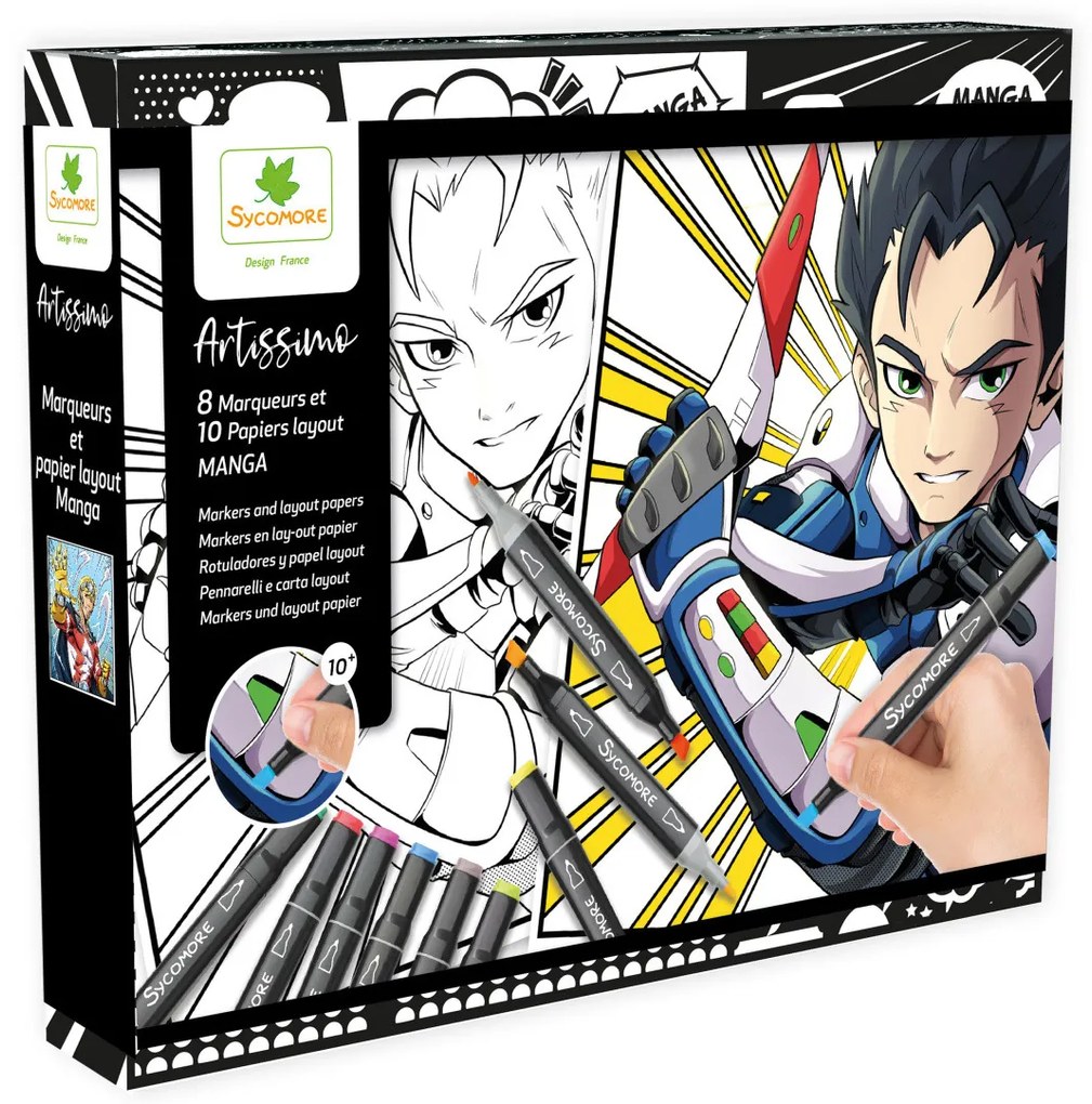 Artissimo - Manga - Superhrdinové