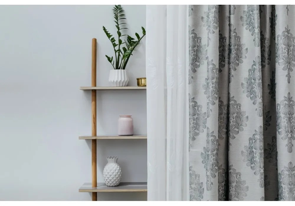 Béžová záclona 140x260 cm Cybele – Mendola Fabrics