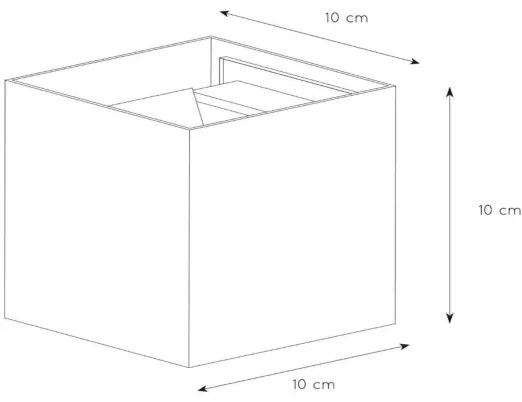 Lucide 69200/06/30 - LED Venkovní nástěnné svítidlo AXI 2xLED/7W/230V IP54 černá