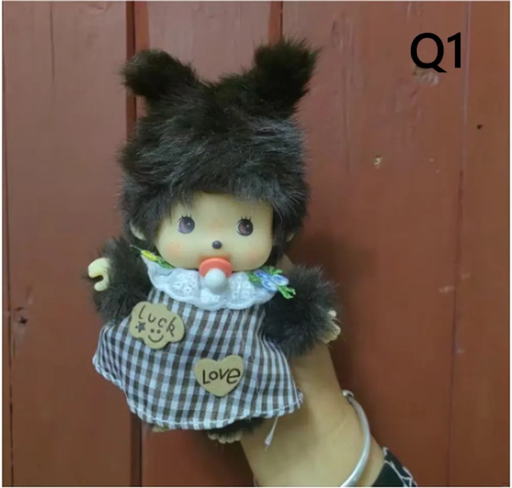 Panenka Monchhichi (mix barev) MONČIČÁK Varianta: Q1