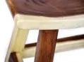 DIVERO zahradní dřevěná stolička SUAR