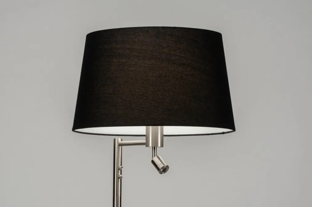 Stojací designová černá lampa La Scale Black Nuo