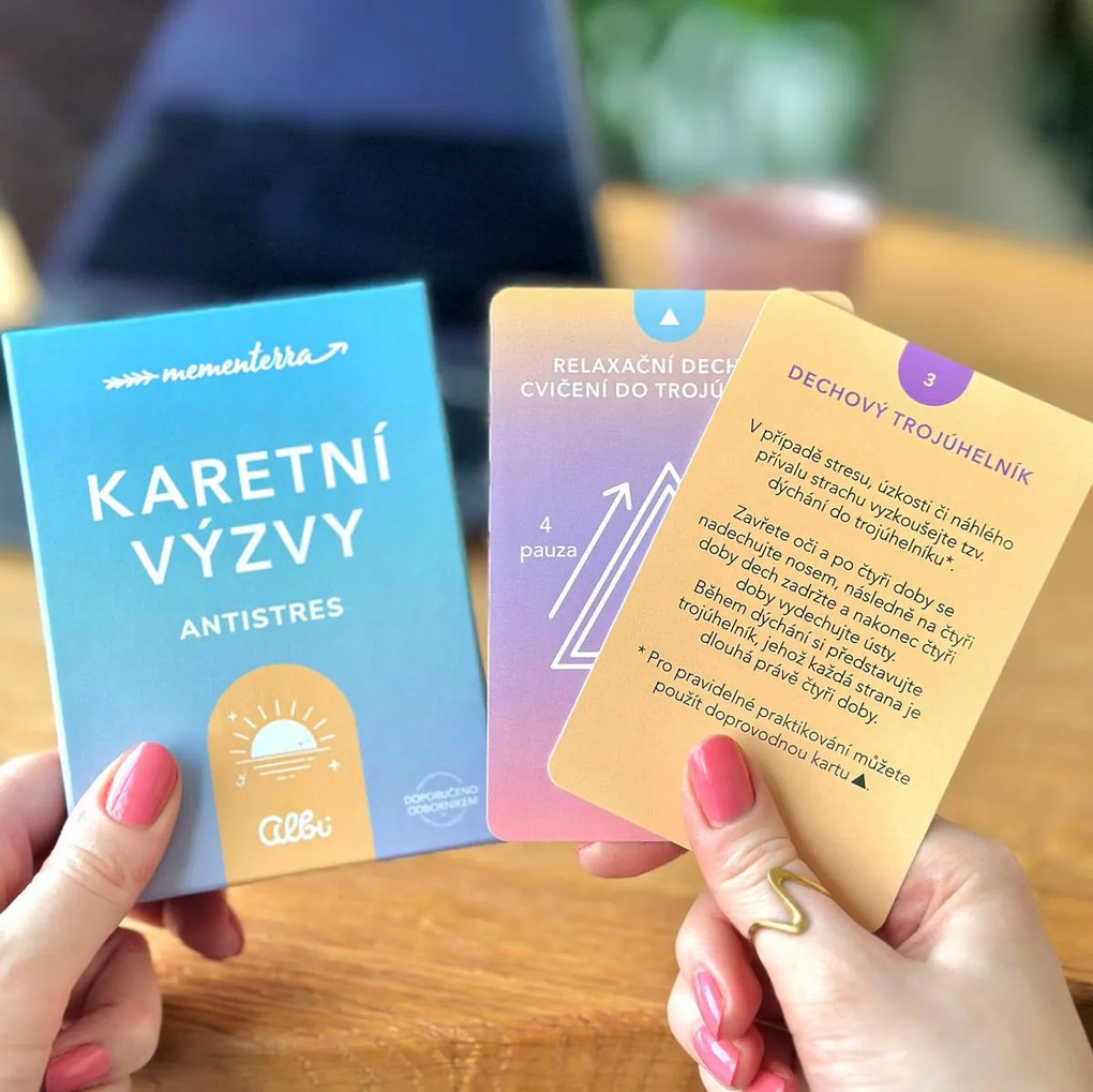 ALBI HRA Karetní výzvy Antistres pro 1 hráče al80m58992
