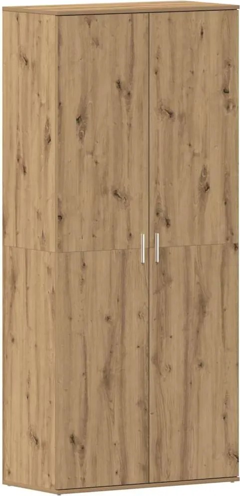 Skříň na obuv 80 x 39 x 178 cm Kompozitní dřevo Artisanový dub 3333874