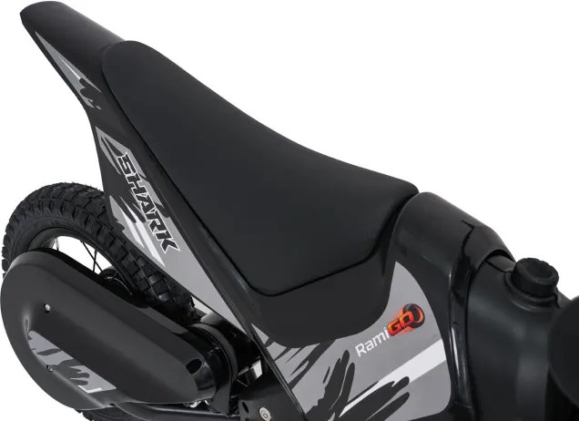 Elektrická motorka SHARK černá