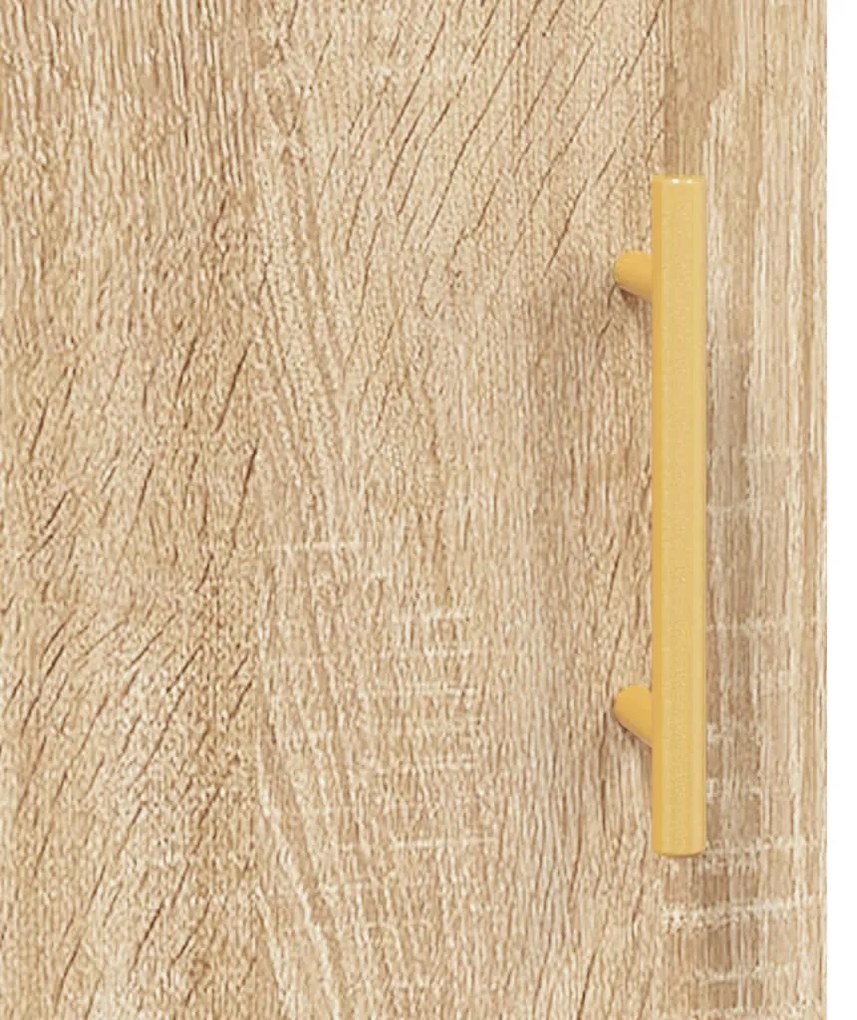 Skříň highboard dub sonoma 69,5 x 34 x 180 cm kompozitní dřevo,  3189304