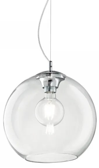 Závěsné svítidlo Nemo Ideal Lux Ø - Průměr: SP D30  Ø30cm, Varianta svítidla:: Fade chrome