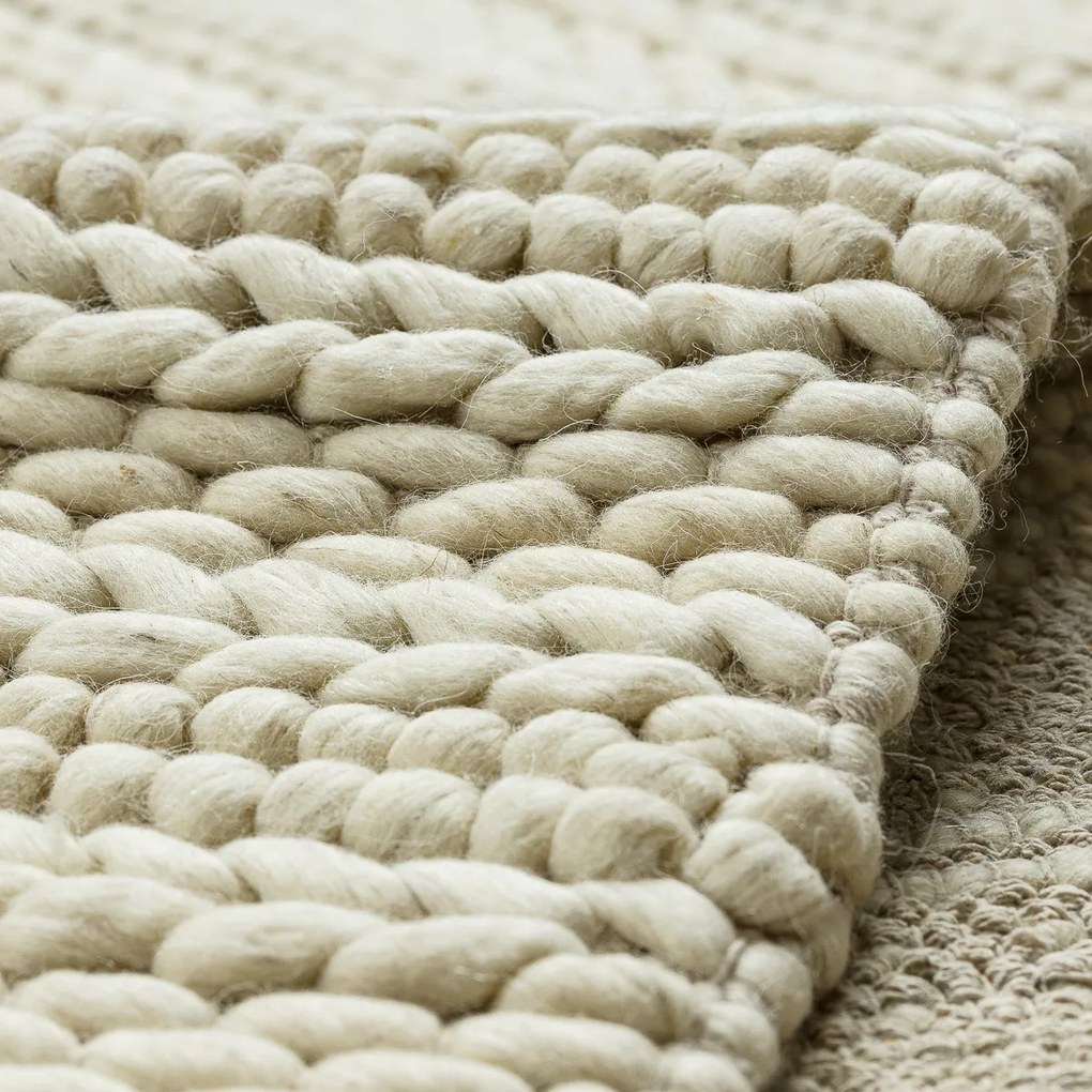 Dywany Łuszczów, Kusový koberec Tahar 99002B cream, 200x290, bílá, ložnice