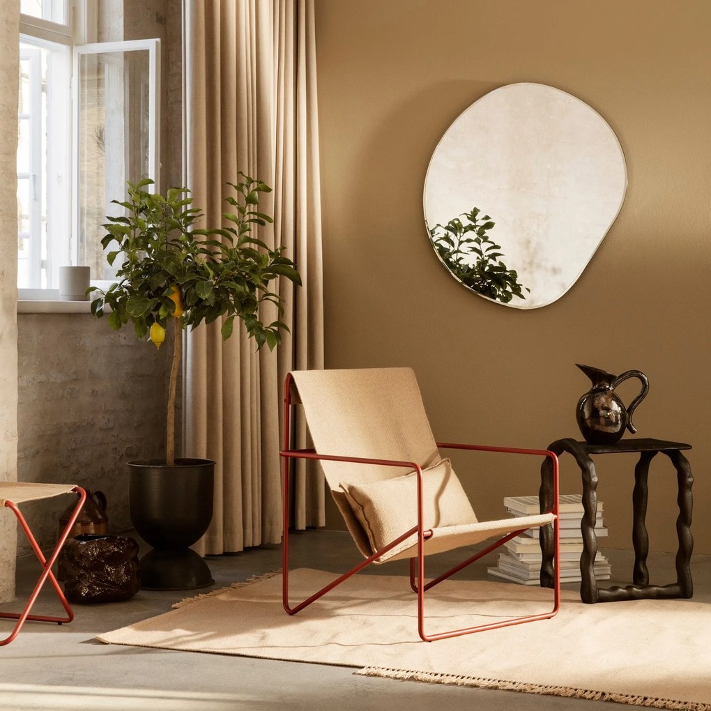 FERM LIVING Zrcadlo Pond XL, Brass