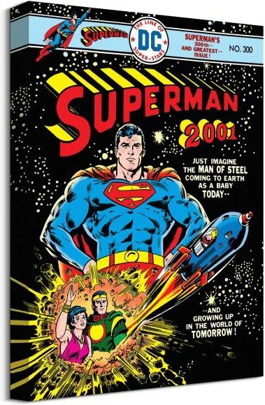 Obraz na plátně DC Comics Superman (2001) 30x40cm WDC92196