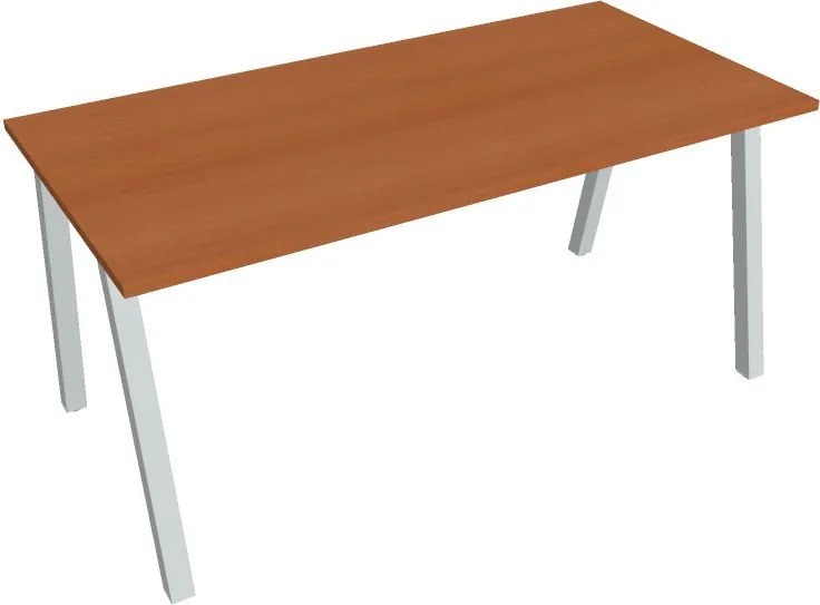Kancelářský stůl jednací Hobis UJA 1600, deskaakát, černá černá