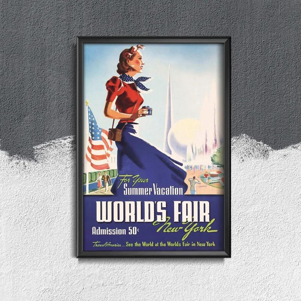 Plakát Světový veletrh new york usa