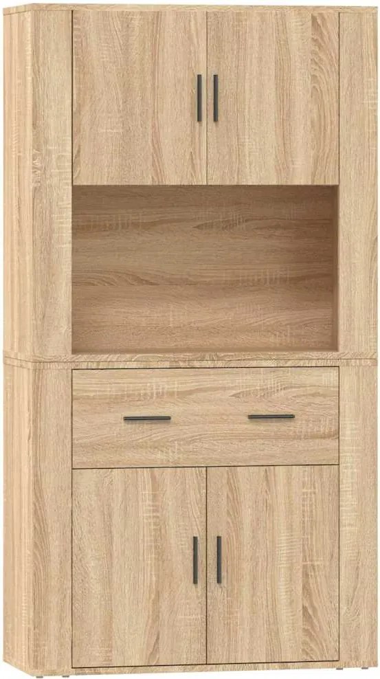 Skříň highboard dub sonoma kompozitní dřevo 3185370