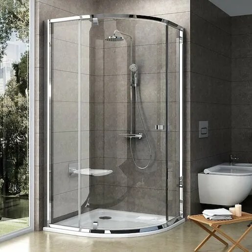 Ravak Pivot sprchový kout čtvrtkruh 90x90 cm 37677c00z1 PSKK390TBR