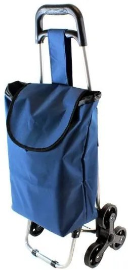 APT AG405B Nákupní taška na kolečkách do schodů 37 L modrá