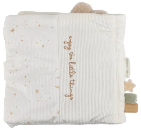 Little Dutch Textilní knížka s aktivitami Newborn Naturals