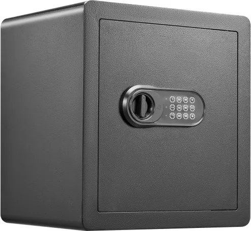 Trezor, 51 l, domácí trezor, ocelový bezpečnostní trezor s digitální klávesnicí a