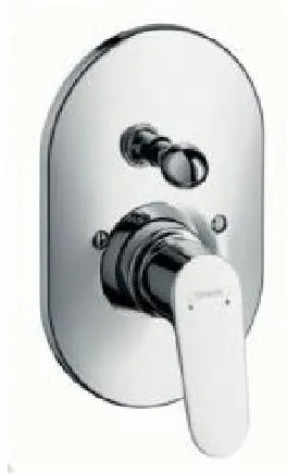 Hansgrohe Focus E2 - Vanová baterie pod omítku, chrom 31947000