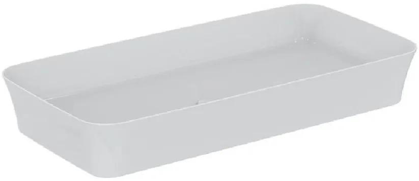 Ideal Standard Ipalyss - Umyvadlo na desku, 800x400 mm, bez přepadu, Ideal Plus, bílá E1391MA
