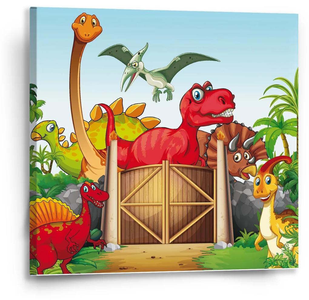 Obraz SABLIO - Dinosauři 4 50x50 cm