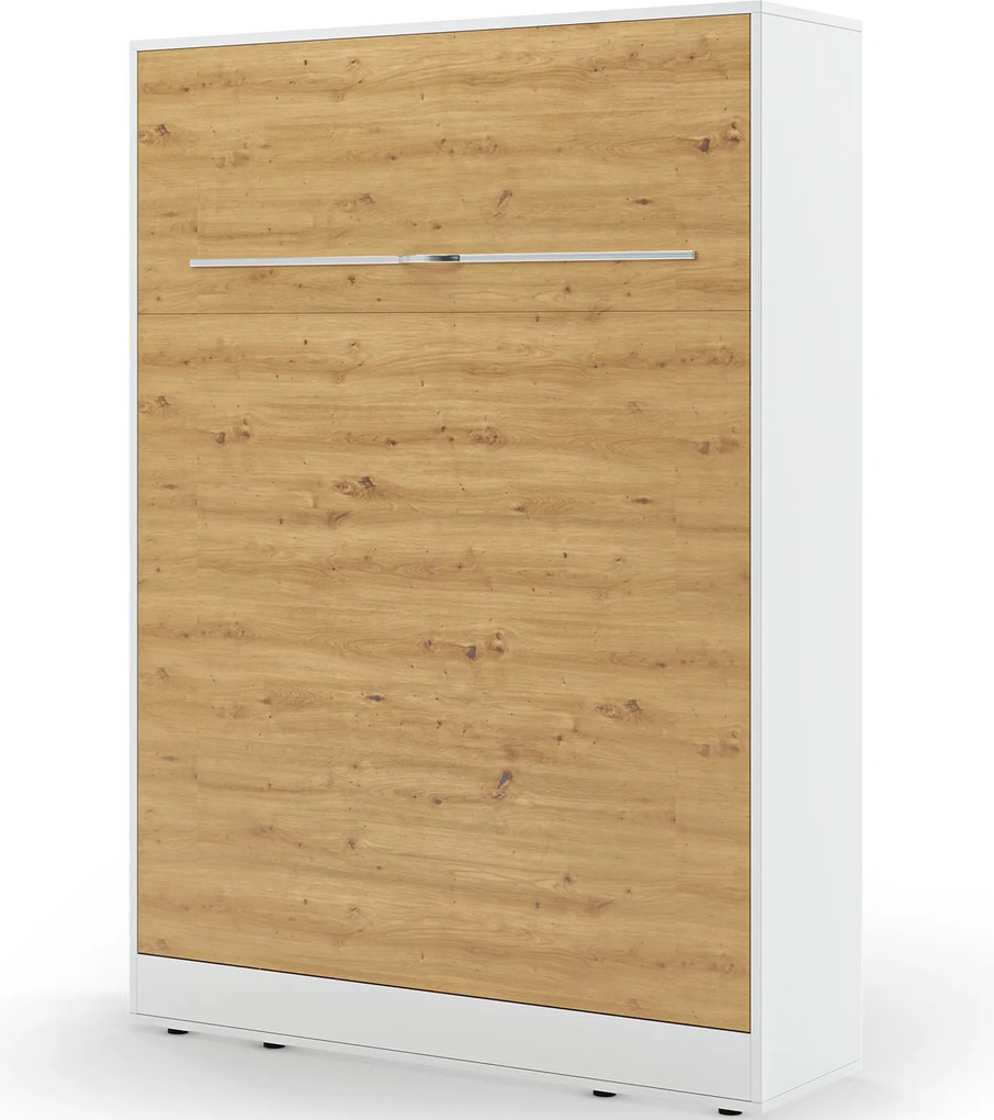 Devesto Sklápěcí postel Vertikální 140 Dub Artisan LED